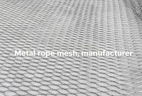 China Stainless Steel Wire Rope Zoo Animals Netting with 2mm for sale