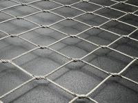 China Stainless Steel Embankment Guardrail With Ferrule Rope Mesh 2.0 Mm Wire for sale