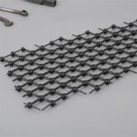China Anti UV Black Oxide Wire Rope Mesh with 20mm to 200mm Aperture and 1.2mm to 3.2mm Cable Diameter for sale