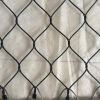 China Anti-corrosion Stainless Steel Wire Cable Mesh with Customizable Mesh Size for Easy Installation for sale