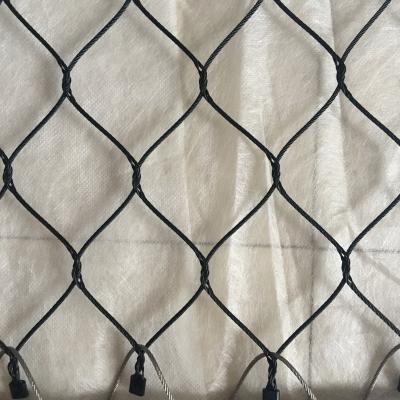 China Anti-corrosion Stainless Steel Wire Cable Mesh with Customizable Mesh Size for Easy Installation for sale
