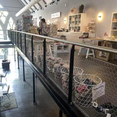 China Stainless Steel 316L X-Tend Type Wire Rope Mesh with 60 Degree Mesh Angle for Balustrade and Garden Fence for sale