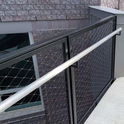 China Customized Stainless Steel Wire Rope Mesh with Anti-Corrosion SUS 304/316 and High Strength 100-110,000 PSI for Cable Railing Balustrade for sale