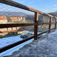 China Easy Installation Corrosion Resistant Stainless Steel Wire Rope Mesh with High Impact Resistance for sale