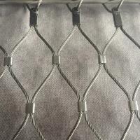 China Easy Installation Corrosion Resistant Stainless Steel Wire Rope Mesh with High Impact Resistance for sale