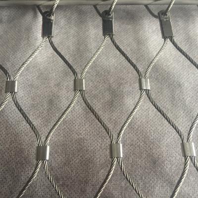 China Easy Installation Corrosion Resistant Stainless Steel Wire Rope Mesh with High Impact Resistance for sale