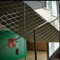 China Customizable Mesh Size SS304/SS316 Seamless Ferruled Wire Rope Plant Trellis and X-tend Wire Rope Mesh for sale