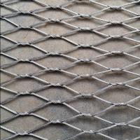 China AISI316/316L Stainless Steel Rope Mesh with 50mm to 200mm Hole Size for Wire Rope Plant Trellis and Protective Net for sale