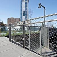 China 304/316 Stainless Steel Wire Rope Mesh for Construction Safety Fall Protection with Customized Size and Corrosion Resistance for sale