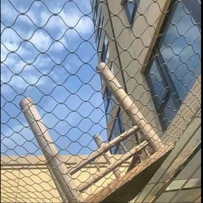 China High Strength Stainless Steel 304/316/316L Wire Rope Mesh with Customized Size for Anti-Fall and Plant Trellis for sale
