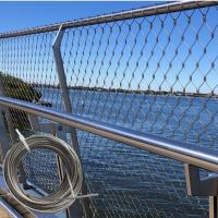 China Strong Load-bearing Capacity Corrosion Resistant Stainless Steel Wire Rope Mesh for Customizable Size Plant Trellis for sale