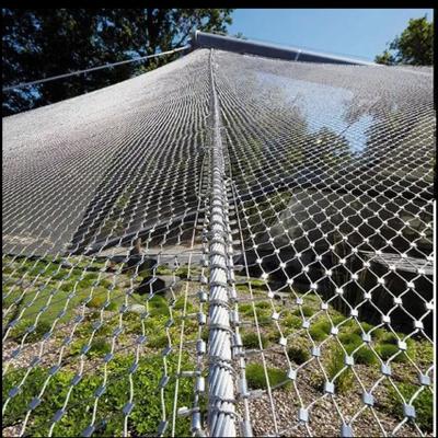 China Customized Size Corrosion Resistant Stainless Steel Cable Mesh with Good Load-bearing Capacity for Architectural Applications for sale