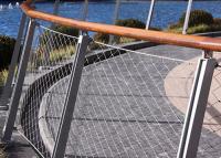 China Flexible 2.0mm 60x60mm Steel Rope Mesh for sale
