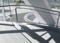 China Balustrade Infill Stainless Steel Wire Rope Mesh SUS304 SS316 Anti Corrosion for sale
