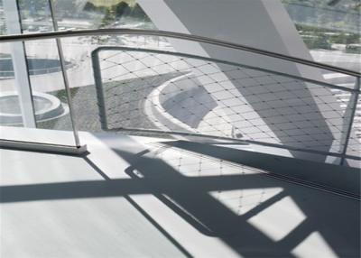 China Balustrade Infill Stainless Steel Wire Rope Mesh SUS304 SS316 Anti Corrosion for sale
