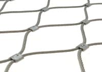 China Transparent Inox Flexible Stainless Steel Cable Netting 2.4mm for sale