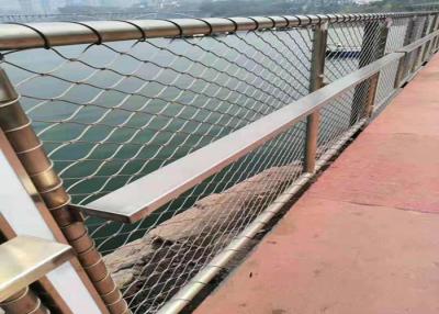 China Stainless Steel 7x19 Ferruled Cable Mesh for Balustrade Infill for sale