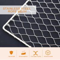 China Ferruled 316 Inox Cable Webnet 1 X 19 Stainless Steel Rope Wire Mesh for sale