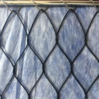 China Black Oxide 7 X 7 Flexible Stainless Steel Cable Mesh For Balustrade Or Railing for sale