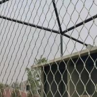 China Traffic Barrier Fence Architectural Wire Mesh Rhombus Aperture Shape for sale