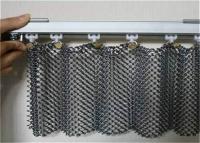 China 1.2mm 6*6 Mm Hole Metal Mesh Drapery Anodic Oxidation for sale