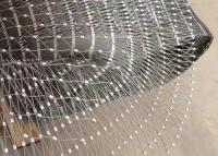 China 4mm Customized Stainless Steel Wire Rope Woven Mesh Non Rusting for sale