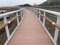 China Public Square Balustrade Cable Mesh SUS 316 1.2 Mm for sale