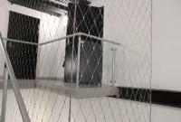 China Flexible Inox Architectural Wire Mesh 300*300mm With Ferrules for sale