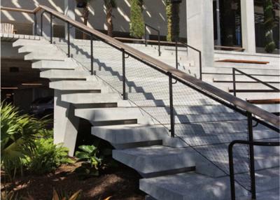 China Flexible Balustrade Stairway Stainless Steel Rope Mesh 1.5mm for sale