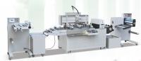 China 450mm Printed Area UV Screen Printing Machine with 8000time/hour Speed and 600mm*800mm Mesh Frame for sale
