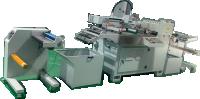 China 450mm Printed Area UV Screen Printing Machine with 8000time/hour Speed and 600mm*800mm Mesh Frame for sale