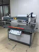 China Semi-automatic Swing Arm Screen Printing Machine with Swing-up Arm Structure, Adjustable Printing Speed, and Pneumatic Driving System for sale