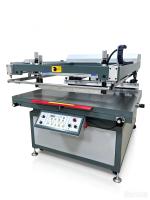 China Semi-automatic Swing Arm Screen Printing Machine with Swing-up Arm Structure, Adjustable Printing Speed, and Pneumatic Driving System for sale