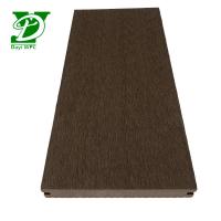 China 140x23mm WPC Composite Decking - Waterproof Wood Plastic Flooring with Custom Lengths for Outdoor Applications for sale