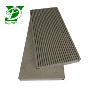 China 140x23mm WPC Composite Decking - 100% Recyclable Outdoor Waterproof Flooring for Garden & Pool Areas for sale