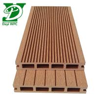 China Premium 4m Hollow WPC Composite Decking Board 140x23mm - Waterproof Outdoor Flooring for sale