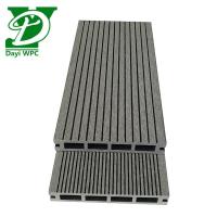 China Hollow WPC Composite Decking 140x23mm for Swimming Pool and Garden - Waterproof Wood-Plastic Material for sale