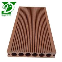 China 140x25mm Hollow WPC Composite Decking Panel - Waterproof, Moisture Resistant, Easy Installation for sale