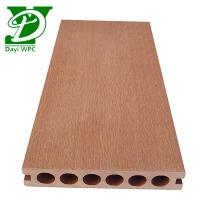 China 140x25mm Hollow WPC Composite Decking Panel - Waterproof, Moisture Resistant, Easy Installation for sale