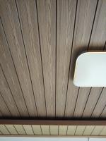 China Commercial Waterproof WPC Composite Decking 145x25mm Hollow Design - Custom Lengths Available for sale