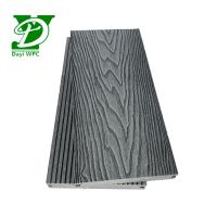 China WPC Composite Decking 140x23mm - Waterproof Wood Plastic Outdoor Flooring with Custom Lengths for sale