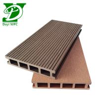 China High Density Hollow WPC Composite Deck Board 146x30mm for Swimming Pool & Outdoor Applications for sale