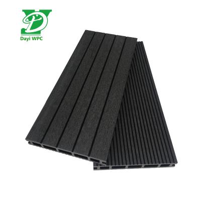 China 150x25mm Hollow WPC Composite Decking - Waterproof Moisture-Proof Eco-Friendly for Swimming Pool Areas for sale
