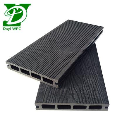 China 140x23mm Double Sided Embossed WPC Composite Deck Boards - Waterproof & Wear Resistant Outdoor Flooring for sale