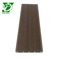 China TN-03E Hollow WPC Composite Decking 140x23mm Section Water Resistant Outdoor Flooring Solution for sale