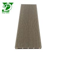 China Hollow WPC Composite Decking 140x23mm - Waterproof Outdoor Flooring with Custom Length Options for sale