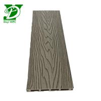China Hollow WPC Composite Decking 140x23mm - Waterproof Outdoor Flooring with Custom Length Options for sale