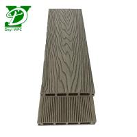 China Hollow WPC Composite Decking 140x23mm - Waterproof Outdoor Flooring with Custom Length Options for sale