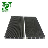China 140x23mm Waterproof WPC Composite Hollow Decking - Custom Lengths, UV Resistant Outdoor Flooring for sale