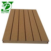 China Waterproof Wood Grain Hollow Wood Plastic Composite Decking for sale